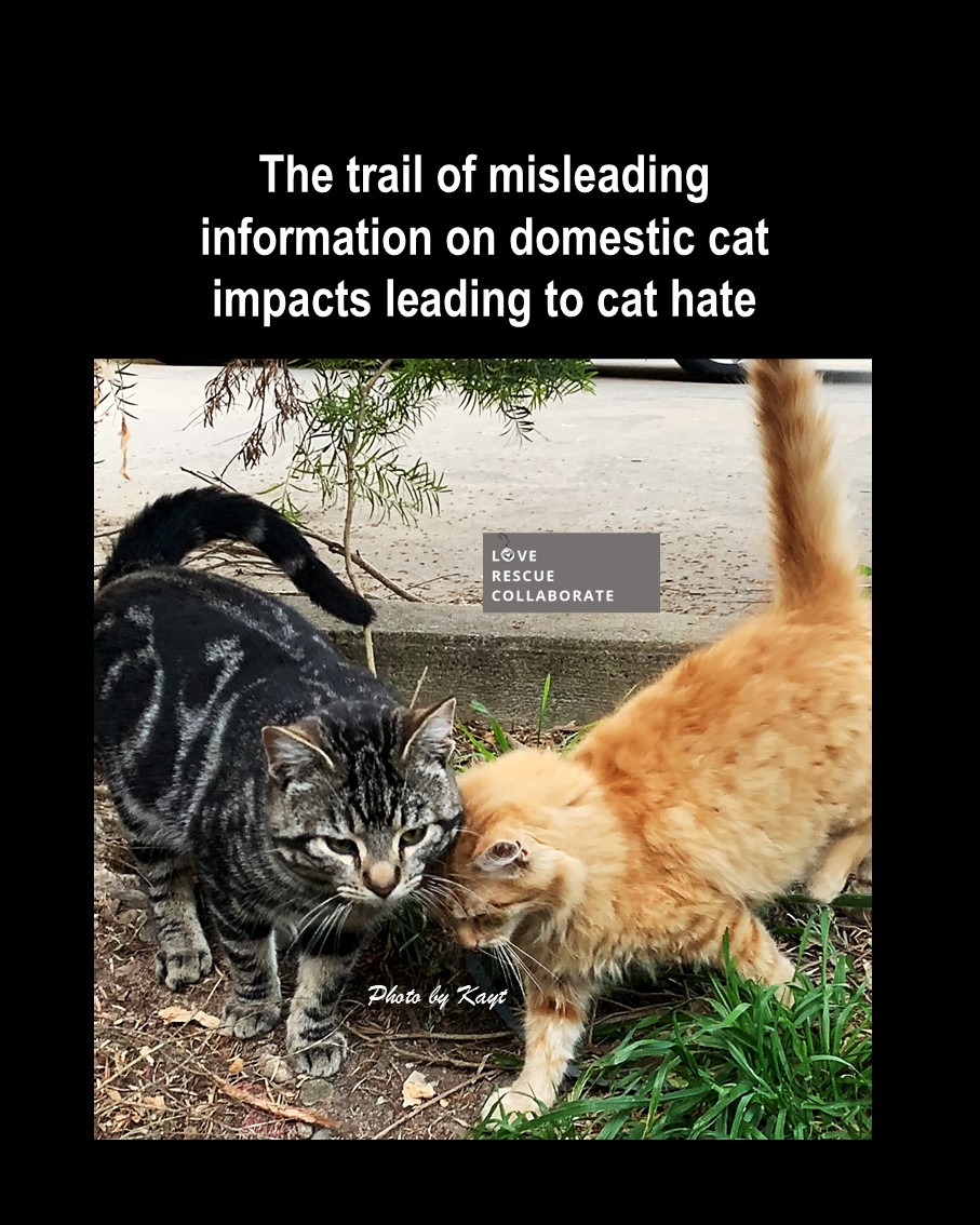 The trail of misleading information on Aussie domestic cat impacts – LRC